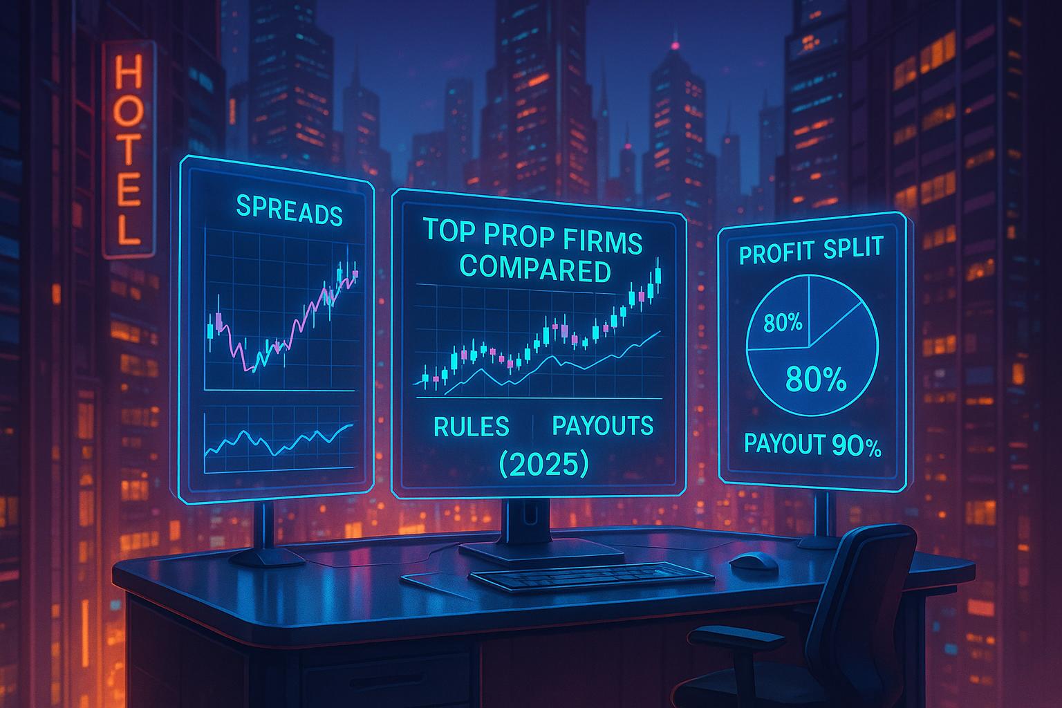 Top Prop Firms Compared: Spreads, Rules & Payouts (2026)