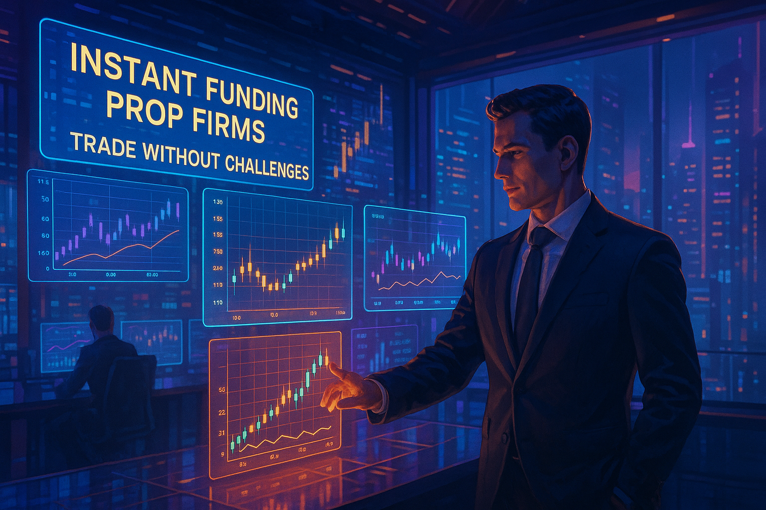 Instant Funding Prop Firms: Trade Without Challenges | QuantVPS