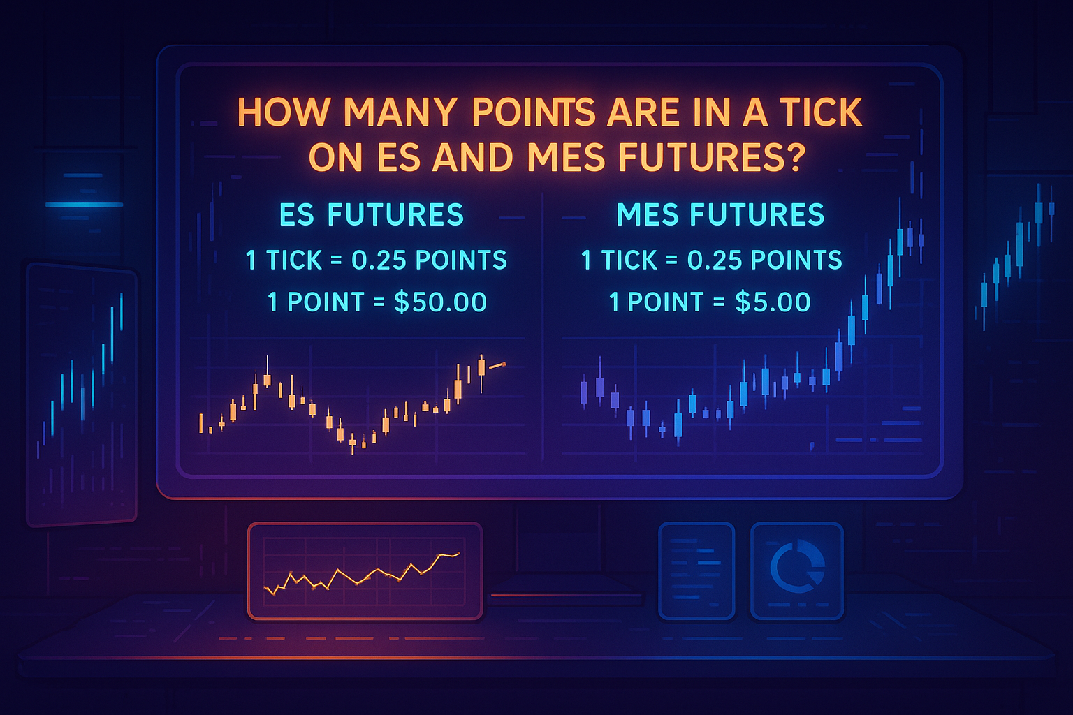How Many Points Are in a Tick on ES and MES Futures?