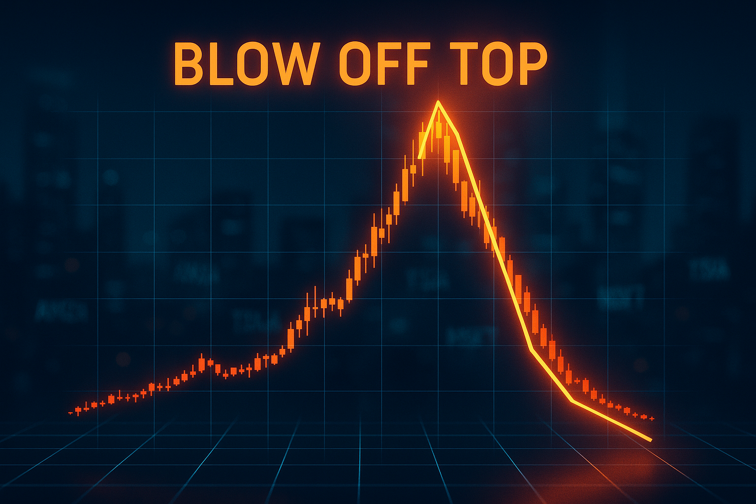 Blow Off Top: The Classic Chart Pattern That Signals Market Tops | QuantVPS
